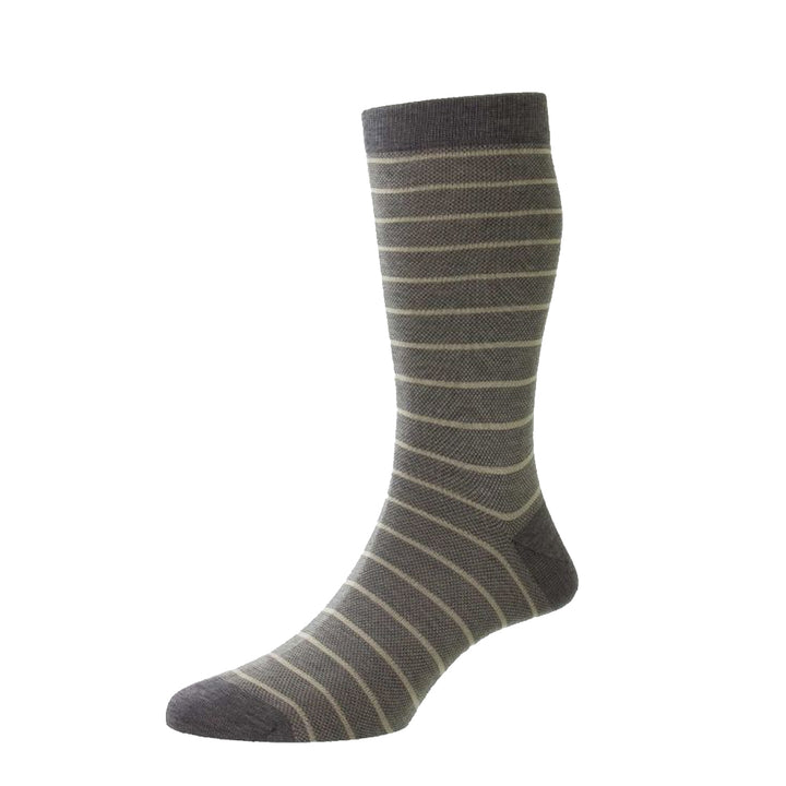 Pantherella Barrington Jacquard Stripe Sock 535622 – Armitage Mens ...